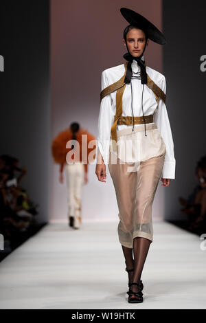 Danny Reinke collections at the Mercedes-Benz Fashion Week (MBFW ...