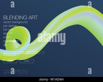 Abstract blend background. Template for web site Stock Vector Image ...