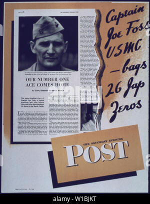 Captain Joe Foss Stock Photo - Alamy