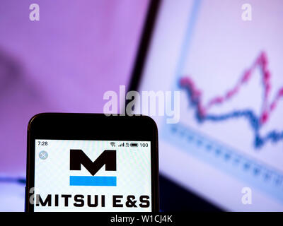 In this photo illustration, the logo of engineering and energy company ...