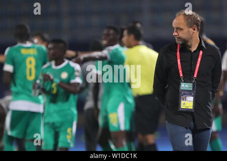 Kairo, Egypt. 01st July, 2019. Soccer: Africa Cup, Kenya - Senegal ...