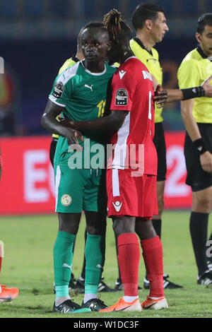 Kairo, Egypt. 01st July, 2019. Soccer: Africa Cup, Kenya - Senegal ...