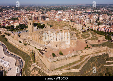 City skyline, Lleida, Spain Stock Photo - Alamy