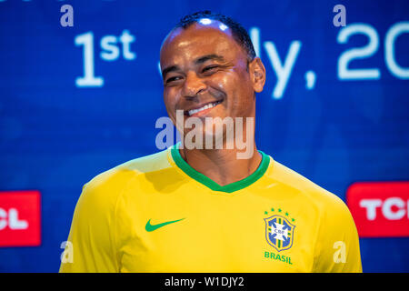 Former Brazilian football player Marcos Evangelista de Morais, known as ...