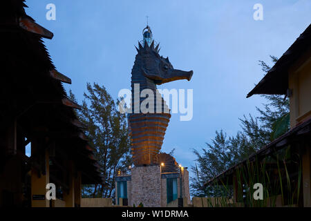 Miri, Sarawak, Malaysia: The Seahorse Sculpture at Miri Waterfront in ...