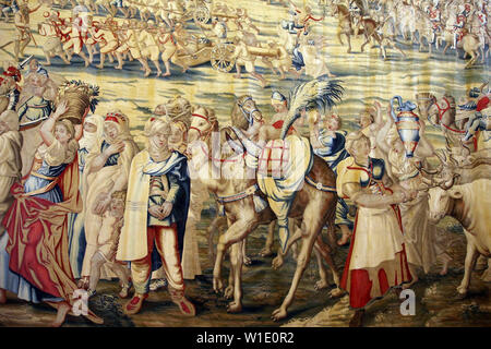 The Moorish-Spanish War in Africa - Encampment of the fugitive Jews ...