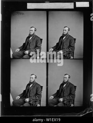 Hon. Abraham A. Barker, Pa Stock Photo - Alamy