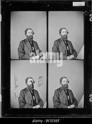 Hon. Alexander Mouton, La Stock Photo - Alamy