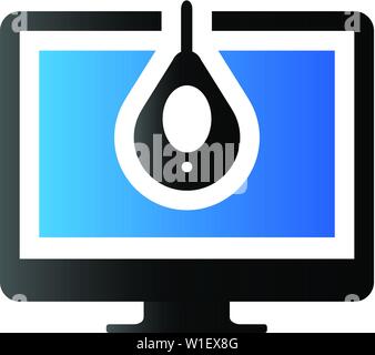 Color calibration icon in duo tone color. Printing color standard Stock ...