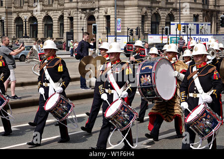 Royal Marines on Parade on completion of Op Herrick 7 from 40 Stock ...