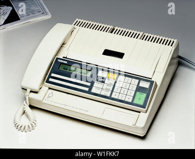 Old fax machine Stock Photo: 22793629 - Alamy
