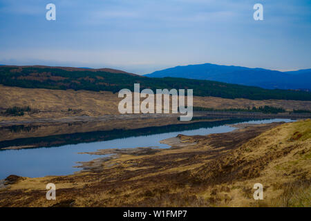 View of Loch Loyne in Scottish Highlands Stock Photo - Alamy