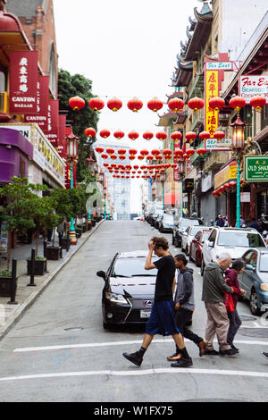 Chinese paper lanterns lamps in stylish cafe. China restaurant ...