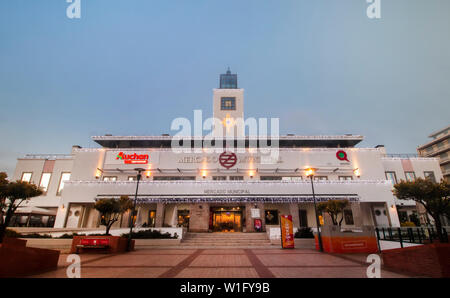 FARO, PORTUGAL: 26th December, 2018 - Modern local grocery and fish ...