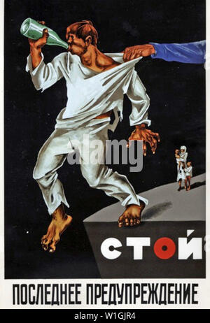 Soviet Russian propaganda poster. 1929 Stock Photo - Alamy