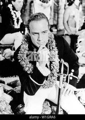 MUTINY ON THE BOUNTY 1962 MGM film with Marlon Brando as Fletcher ...