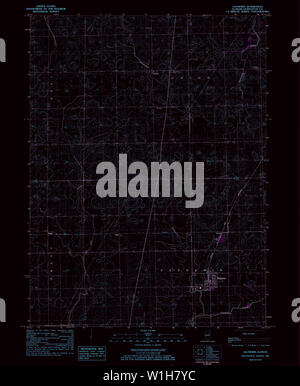 Saunemin, Illinois, map 1983, 1:24000, United States of America by ...
