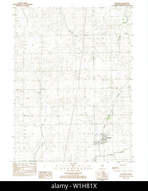 Saunemin, Illinois, map 1983, 1:24000, United States of America by ...