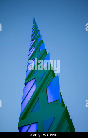 Scottsdale, Arizona / USA June 20, 2019: Frank Lloyd Wright Spire Stock ...