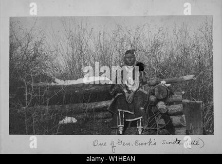 One of General Crook's Scouts [Ute] Stock Photo - Alamy