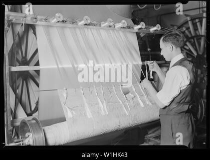 Paterson, New Jersey - Textiles. Beams and beam paper Stock Photo - Alamy