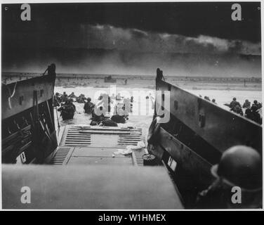 (original caption) French soldiers in a POW barracks after being taken ...