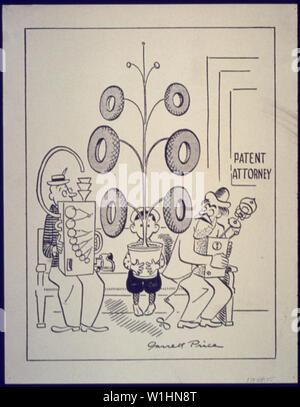 Poster Advertising a Patent Attorney Stock Photo - Alamy