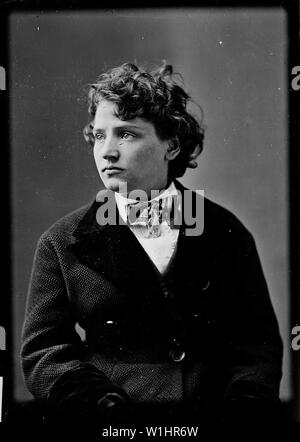 Probably Tennie Claflin; General notes: Tennie Claflin was also known ...