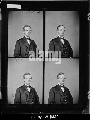 Senator Lyman Trumbull, Ill Stock Photo - Alamy