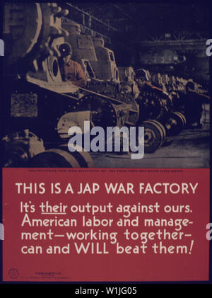 THIS IS A JAP WAR FACTORY Stock Photo - Alamy