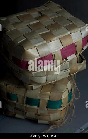 prasad Packs in Traditional Palm Leaf Box-jagannath puri-Orissa INDIA ...