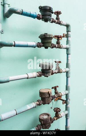 Old water meter Stock Photo - Alamy