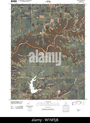 USGS TOPO Map Indiana IN Zionsville 156227 1998 24000 Inverted ...