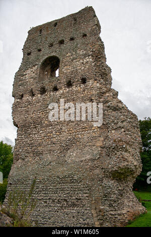 the Gatehouse Tower of Bramber Castle Stock Photo - Alamy