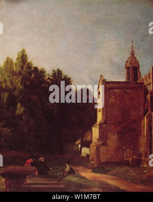 A Church Porch 1810 by John Constable Stock Photo - Alamy