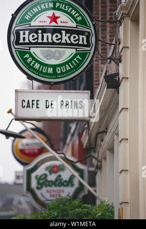 Dutch beer brands, Amsterdam Netherlands Stock Photo - Alamy