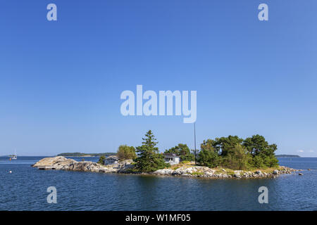 Lonely island in Sweden, Stockholm Archipelago Stock Photo - Alamy