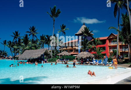Swimming Pool, Princess Club Hotel, Punta Cana, Caribbean, Swimming ...