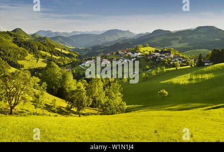 Maria Neustift, Alpine foothills, Upper Austria, Austria Stock Photo ...