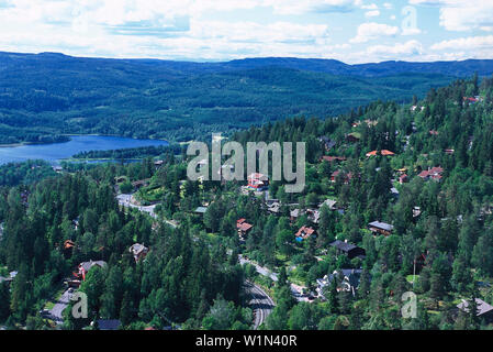 Rolling Oslo countryside, Oslo Norway Stock Photo - Alamy