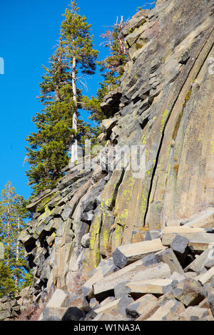 Devils Postpile, National monument, Sierra Nevada, USA, America ...