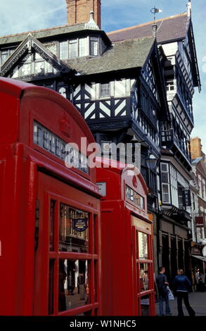 Timber Building UK. Chester Cheshire UK. Mr Simms Old Sweet Shop in the ...