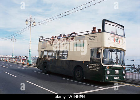 The Brighton Tour Bus, Brighton, East Sussex England Stock Photo - Alamy