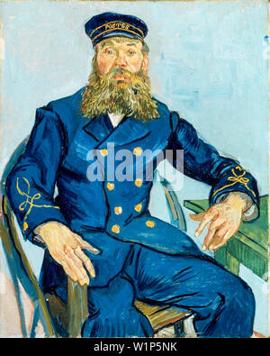 Vincent van Gogh, Portrait of the Postman Joseph Roulin. 1889. Post ...
