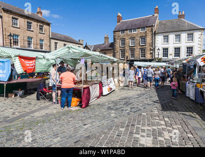 Market day in Alnwick,Northumberland,England,UK Stock Photo - Alamy