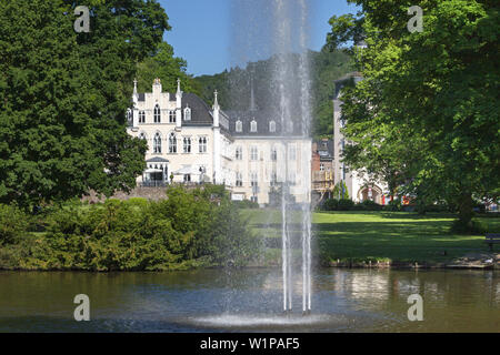 The Castle Sayn in Bendorf Sayn Rhineland-Palatinate Germany Stock ...