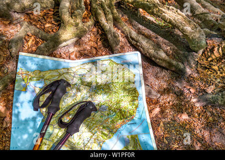 Map of Ruegen Stock Photo - Alamy