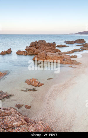 coastal rock at Tizzano in the South of Corsica, France, Corsica Stock ...