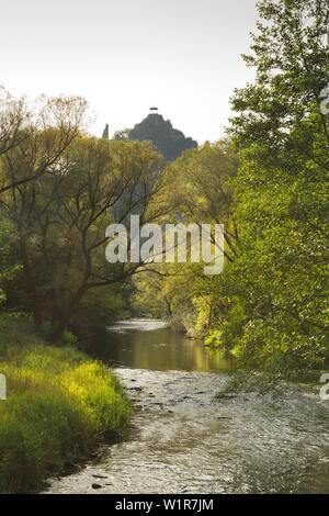 Hiking Trail Over a River Stock Photo - Alamy