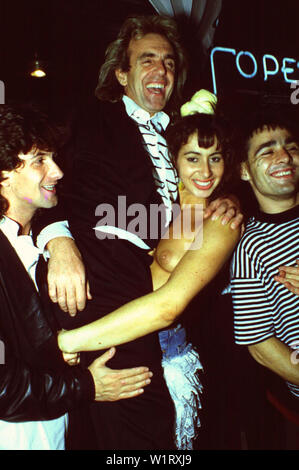 Peter Stringfellow in his nightclub in London UK Stock Photo - Alamy